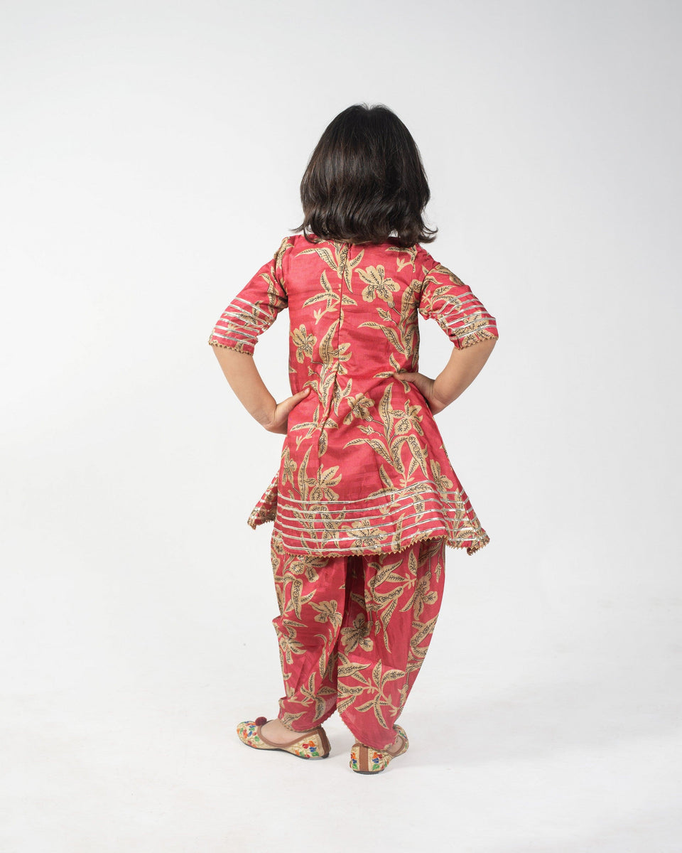 Pre-Order: Fringes Detailed with Kurti and Patiala– Peonyy Kids