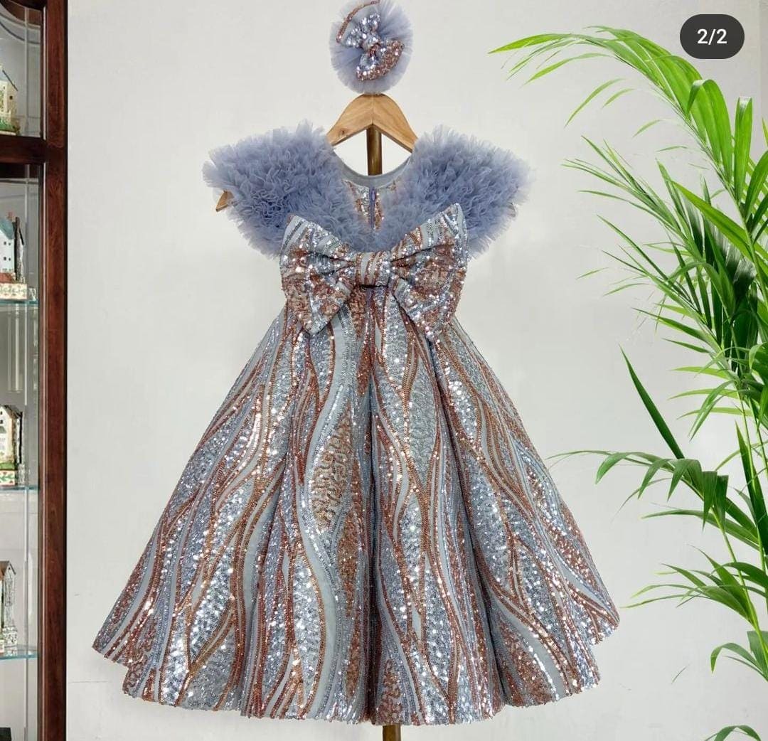 Pre-Order: Sequence Structured Gown– Peonyy Kids