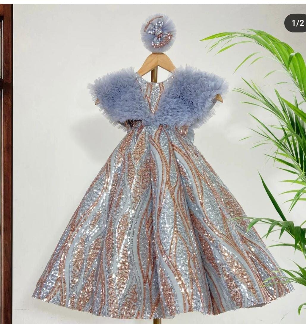 Pre-Order: Sequence Structured Gown– Peonyy Kids